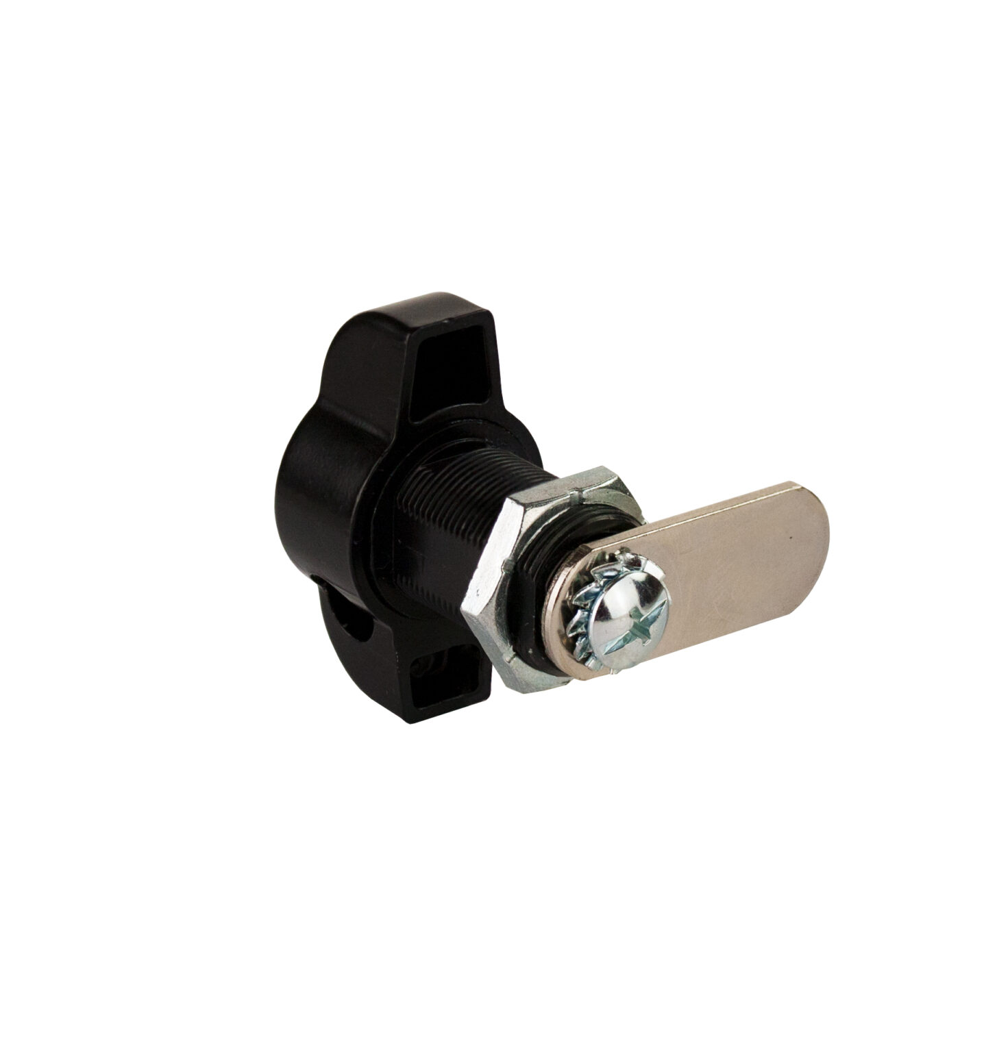 Drehriegelverschluss für Vorhängeschloss, mit Grifffunktion, Oberfläche: schwarz, 25 mm (63/64 ...